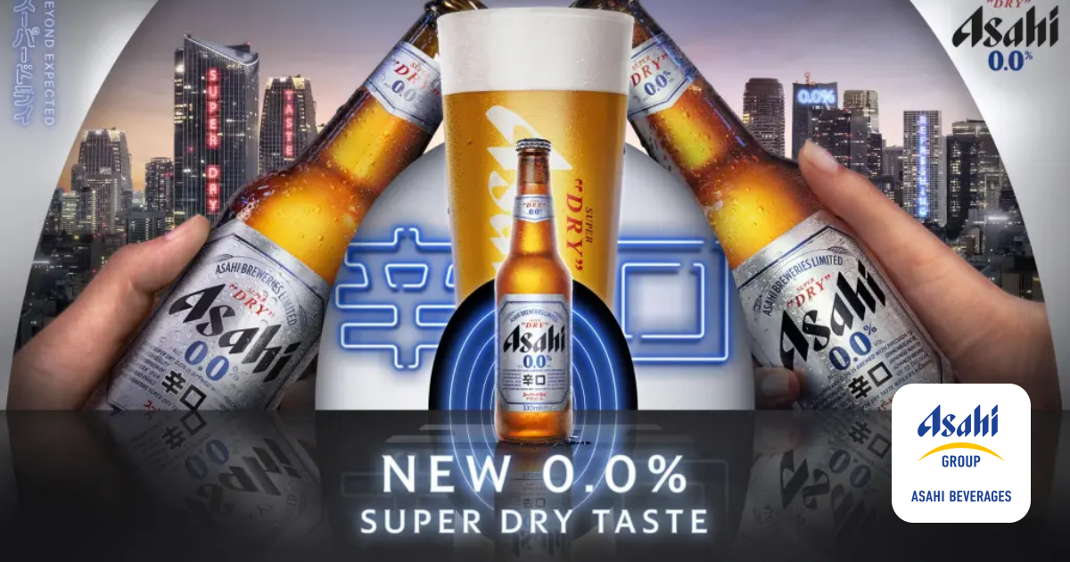 Asahi Super Dry Launches New Non-alcohol Beer - Asahi Beverages