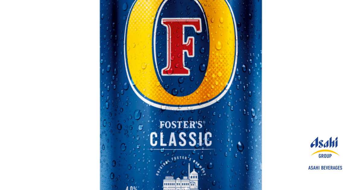 Australian For Beer: Foster’s Classic Returns To Shelves - Asahi Beverages