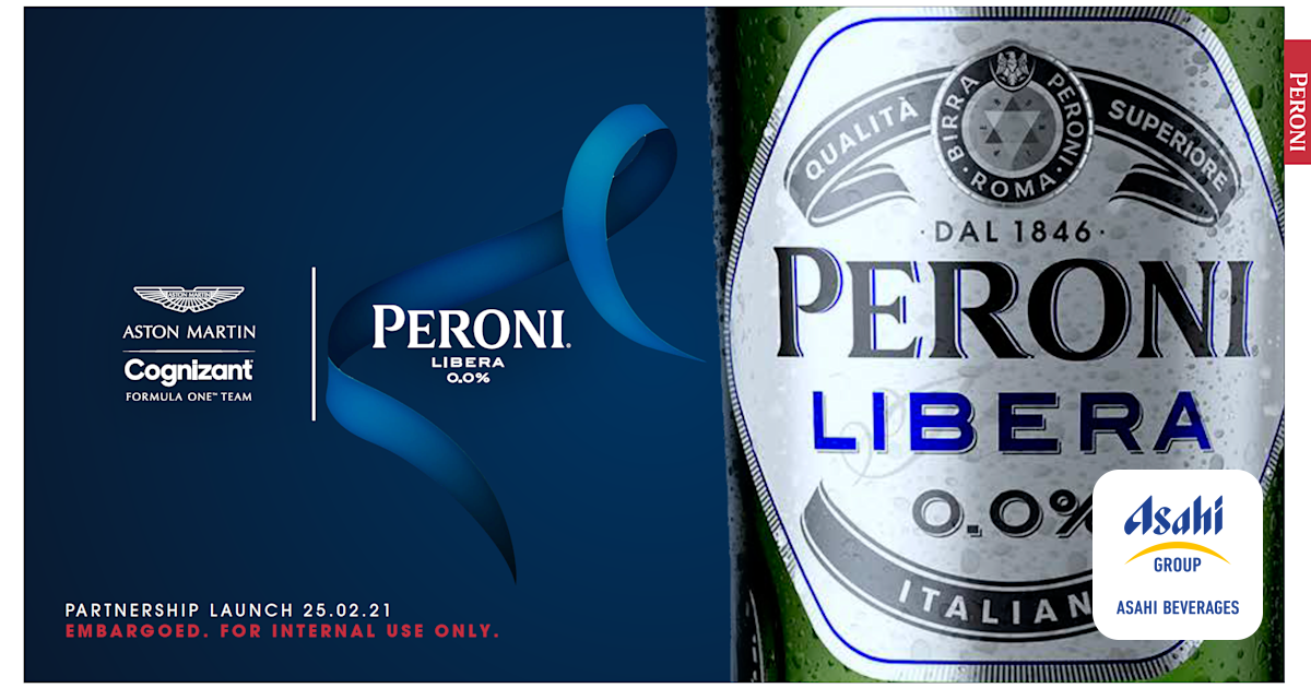 Peroni Libera 0.0% and Aston Martin Cognizant Formula One™️ Team ...