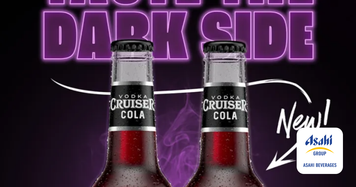 Taste the Dark Side – Vodka Cruiser Unveils Vodka Cruiser Cola - Asahi ...